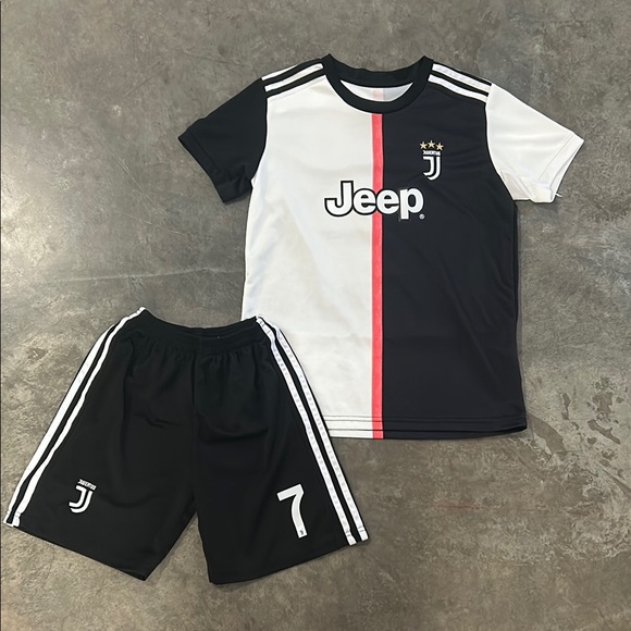 Matching Sets | Kids Black And White Soccer Jersey Set | Poshmark